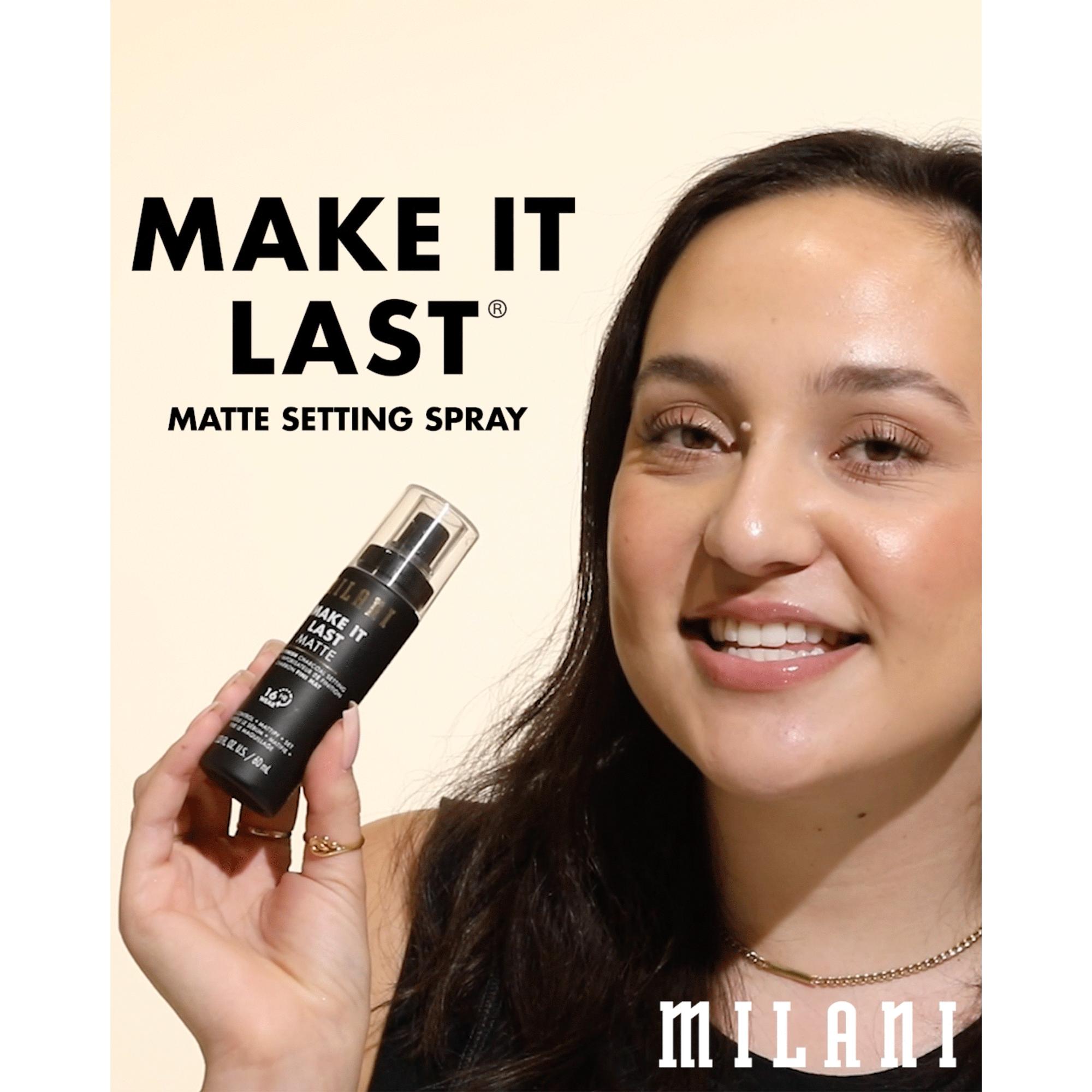 Make it Last Matte Charcoal Setting Spray | Milani