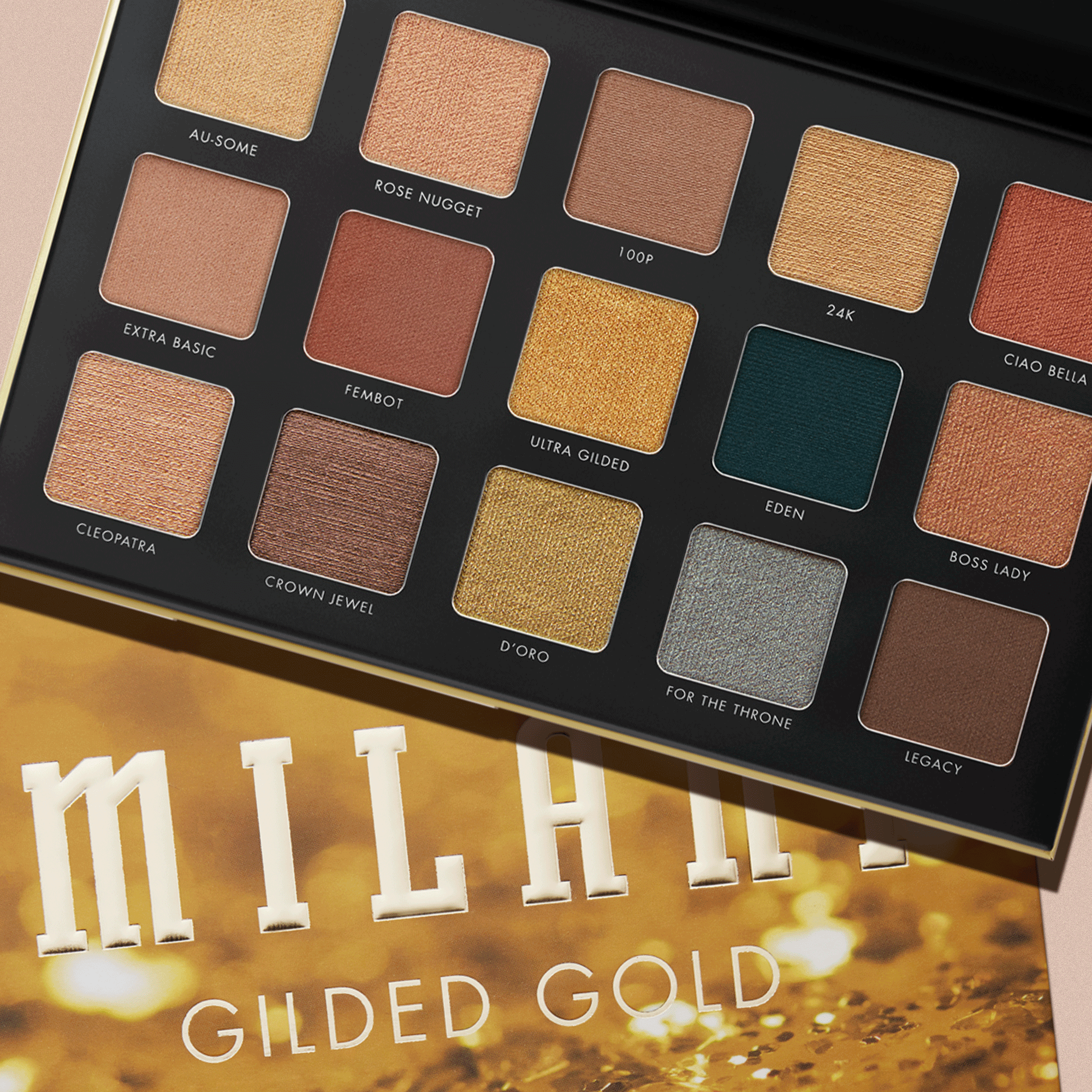 Gilded Eyeshadow Palettes | Milani