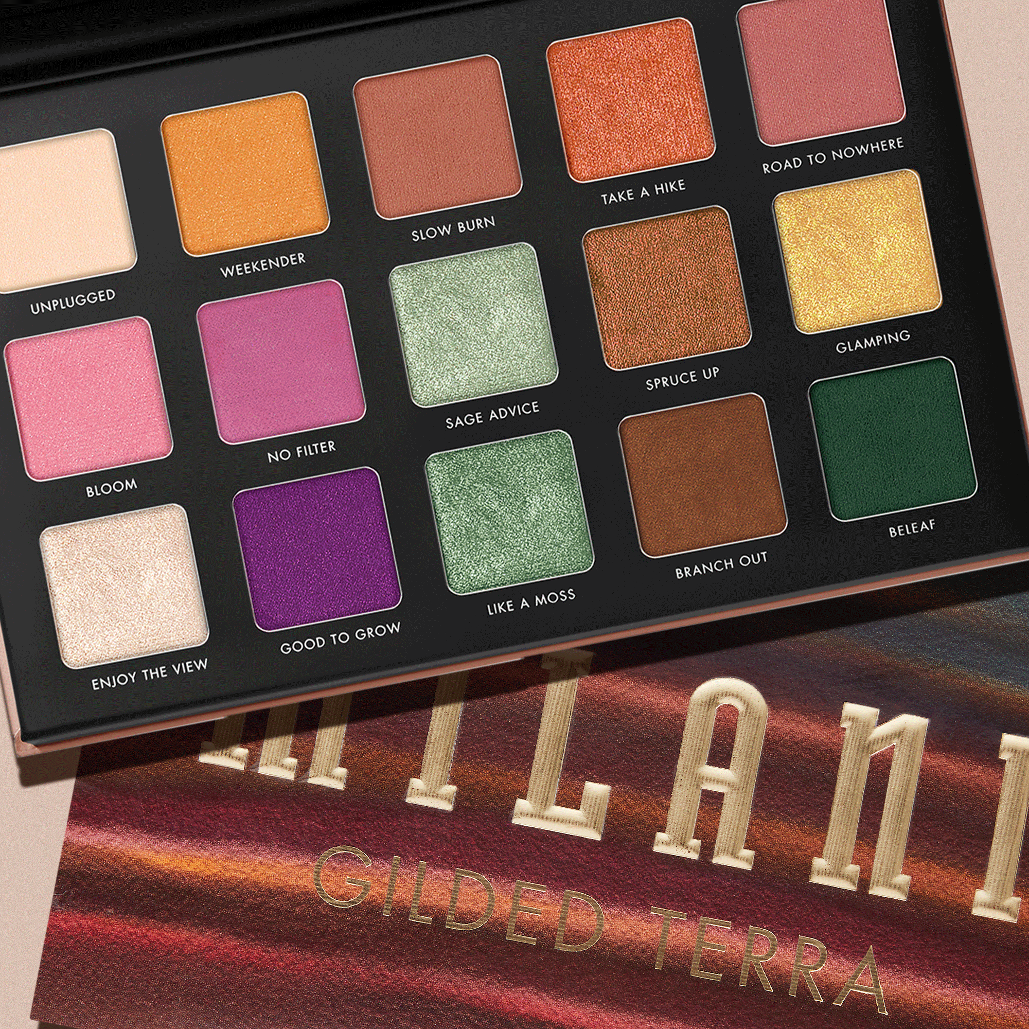 Gilded Eyeshadow Palettes | Milani
