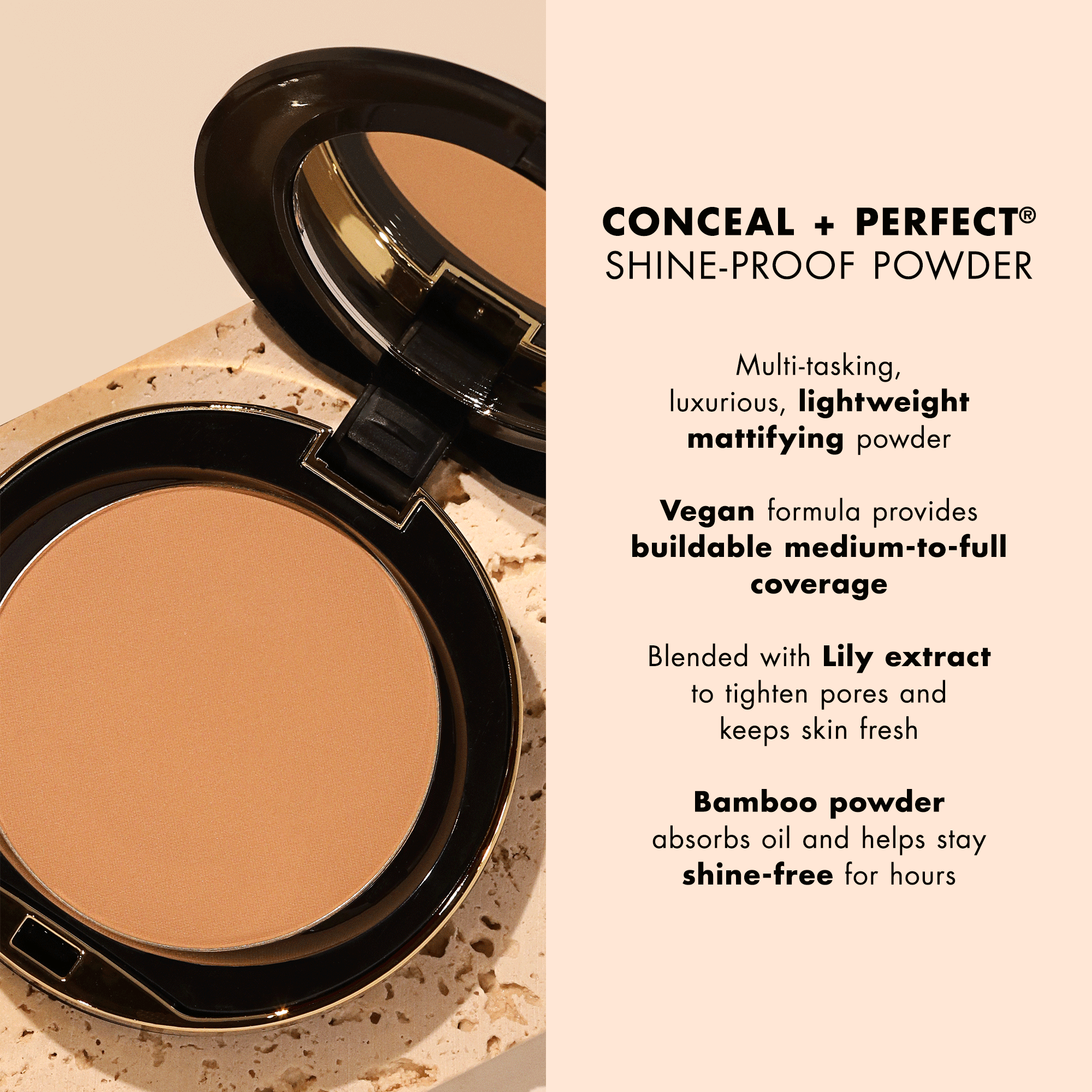 Conceal + Perfect Shine-Proof Oil Control Powder | Milani
