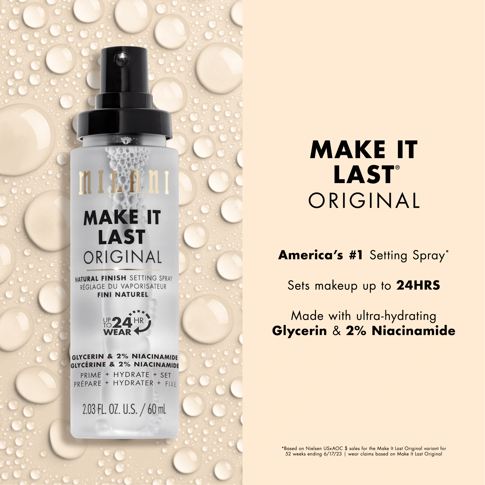 Make it Last Setting Spray | Milani Cosmetics
