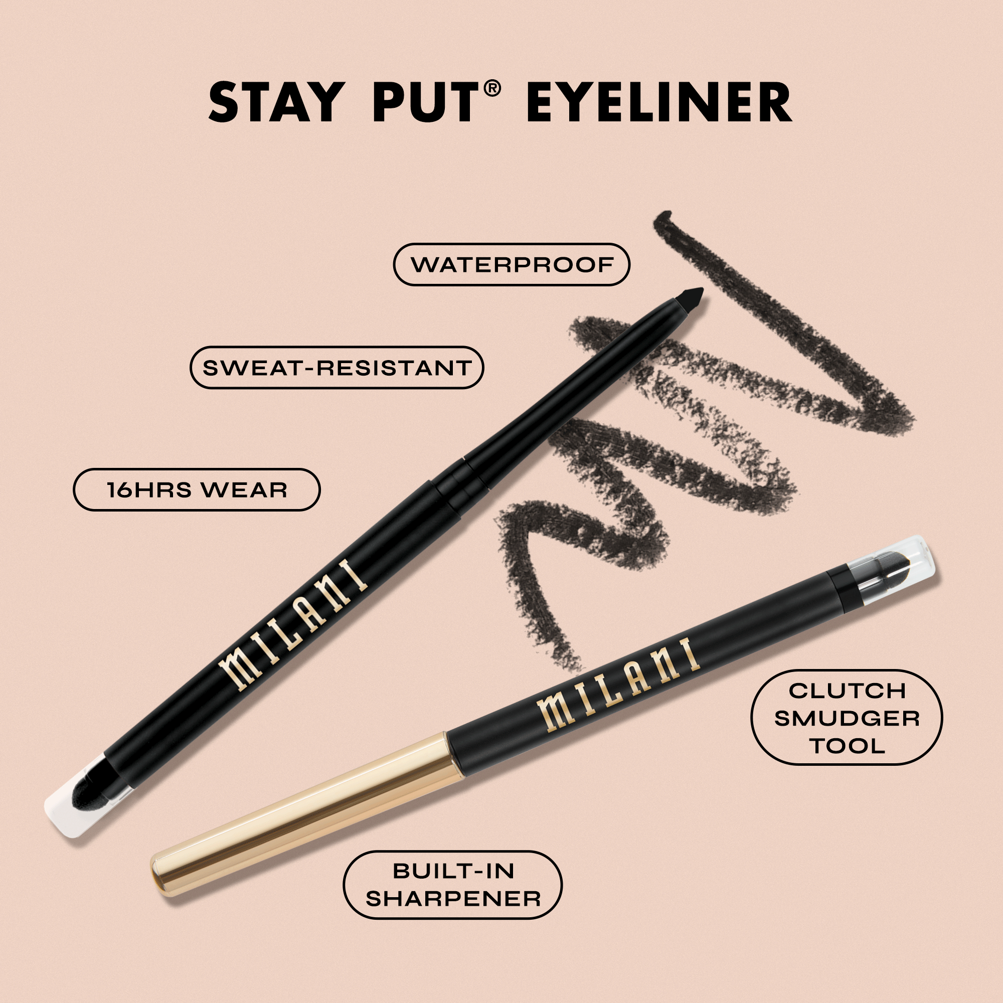 Stay Put® Long Lasting Eyeliner | Milani