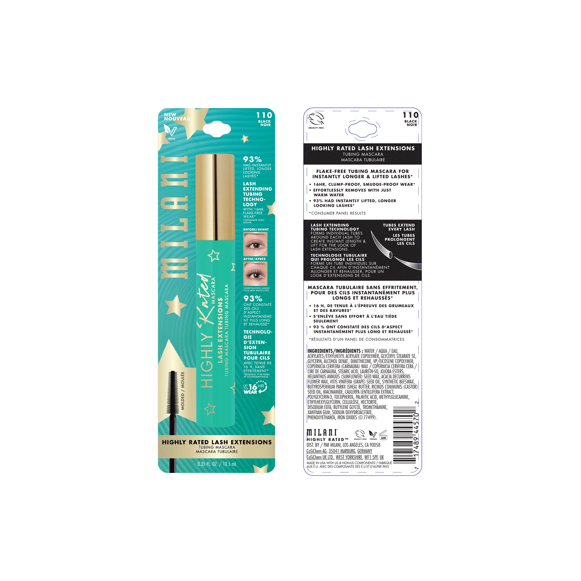 Highly Rated Lash Extensions Mascara